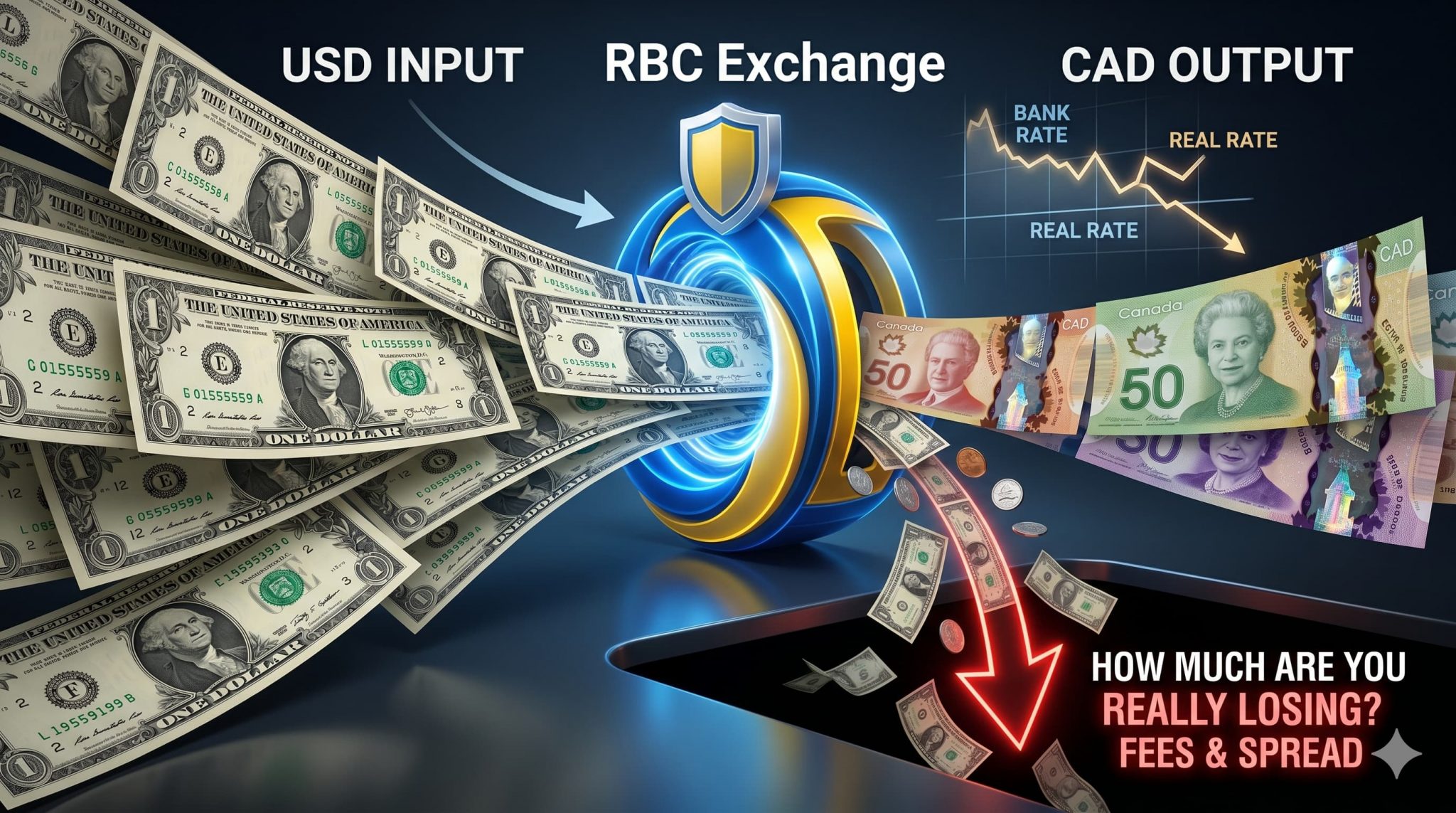 RBC Exchange Rate USD to CAD: How Much Are You Really Losing? - CanAm ...